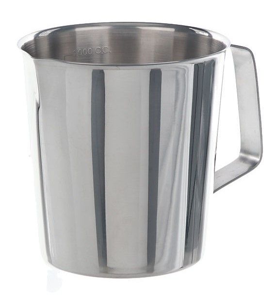 Stainless steel measuring jug - Laboreszköz katalógus