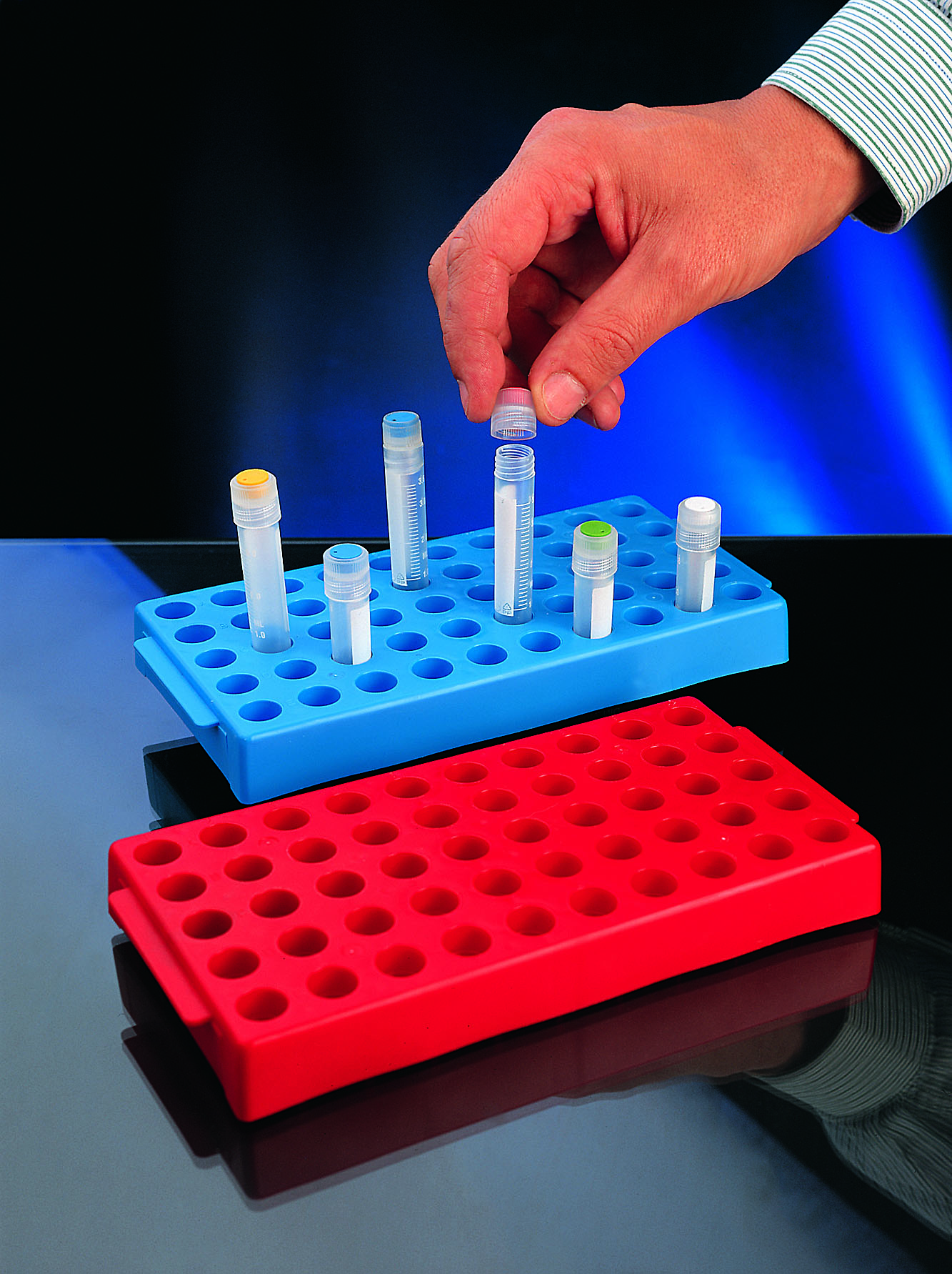 Freezer tube rack and work station - Laboreszköz katalógus