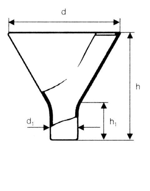 Powder funnel - Laboreszköz katalógus