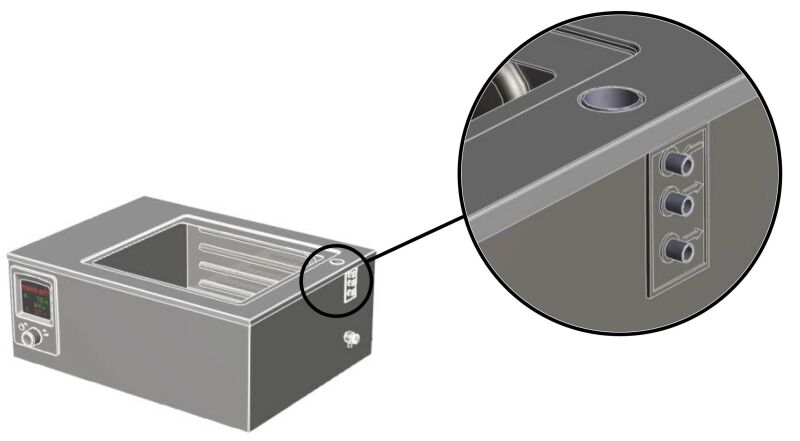 Built-in options for water baths - Laboreszköz katalógus